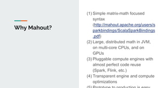 Apache Mahout on Zeppelin.pptx