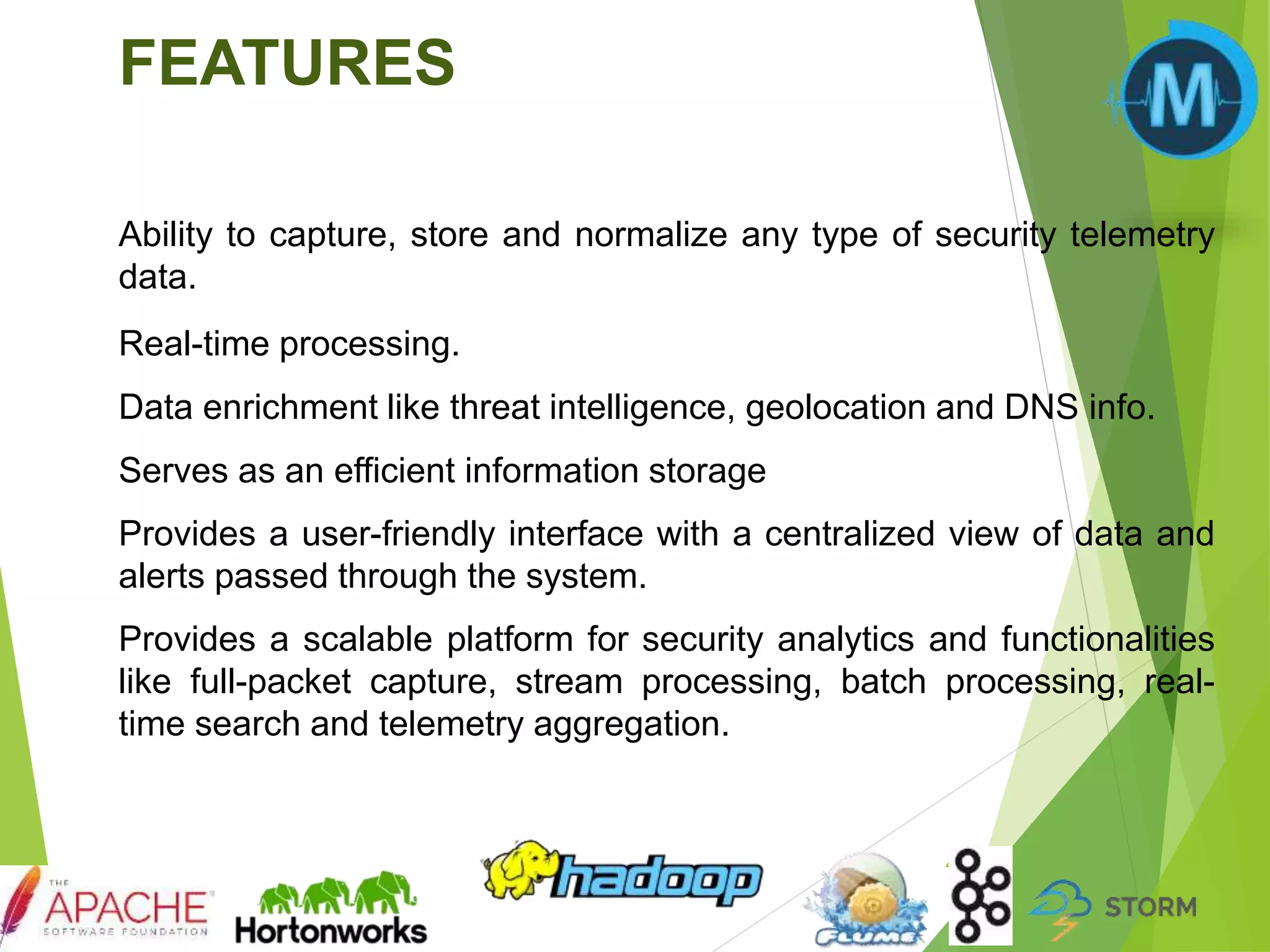 Apache metron - An Introduction | PPSX