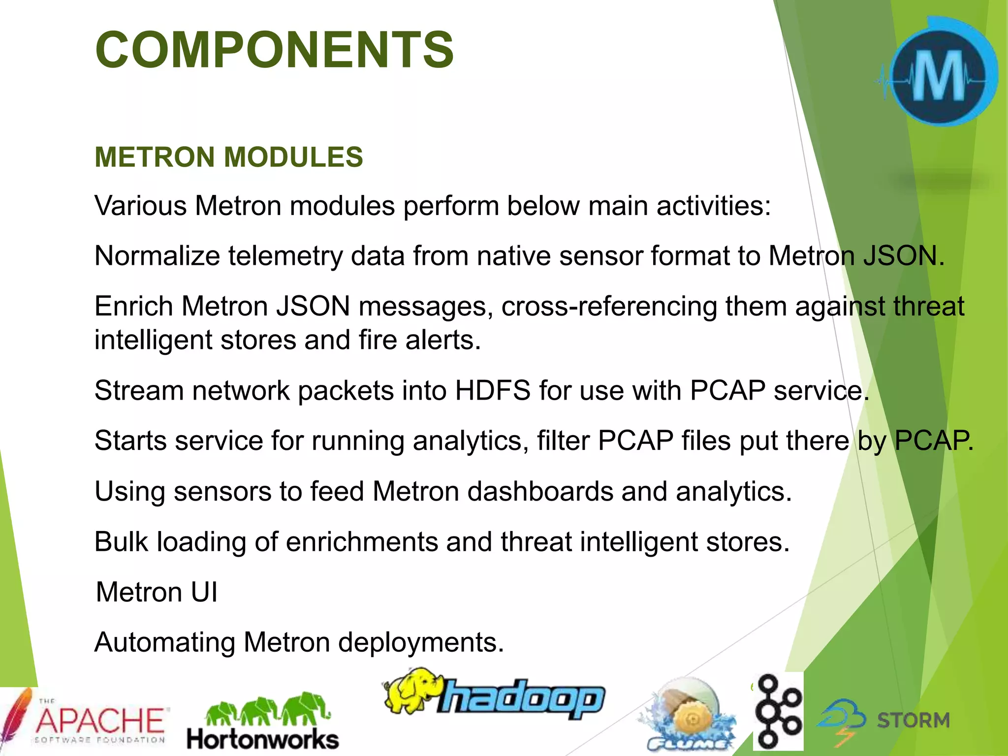 Apache metron - An Introduction | PPT