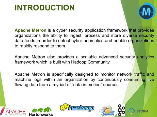 Apache metron - An Introduction | PPT