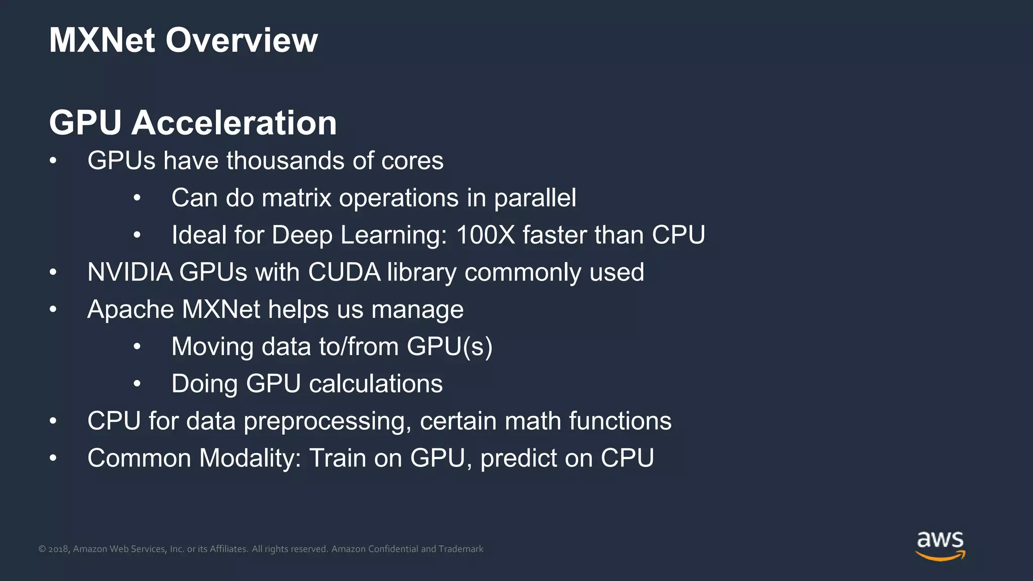 Apache MXNet and Gluon | PPT