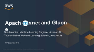 Apache MXNet and Gluon | PPT
