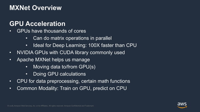 Apache MXNet and Gluon | PPT