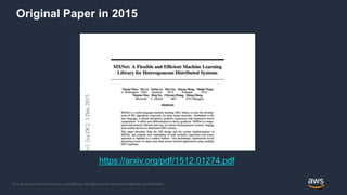 Apache MXNet and Gluon | PPT