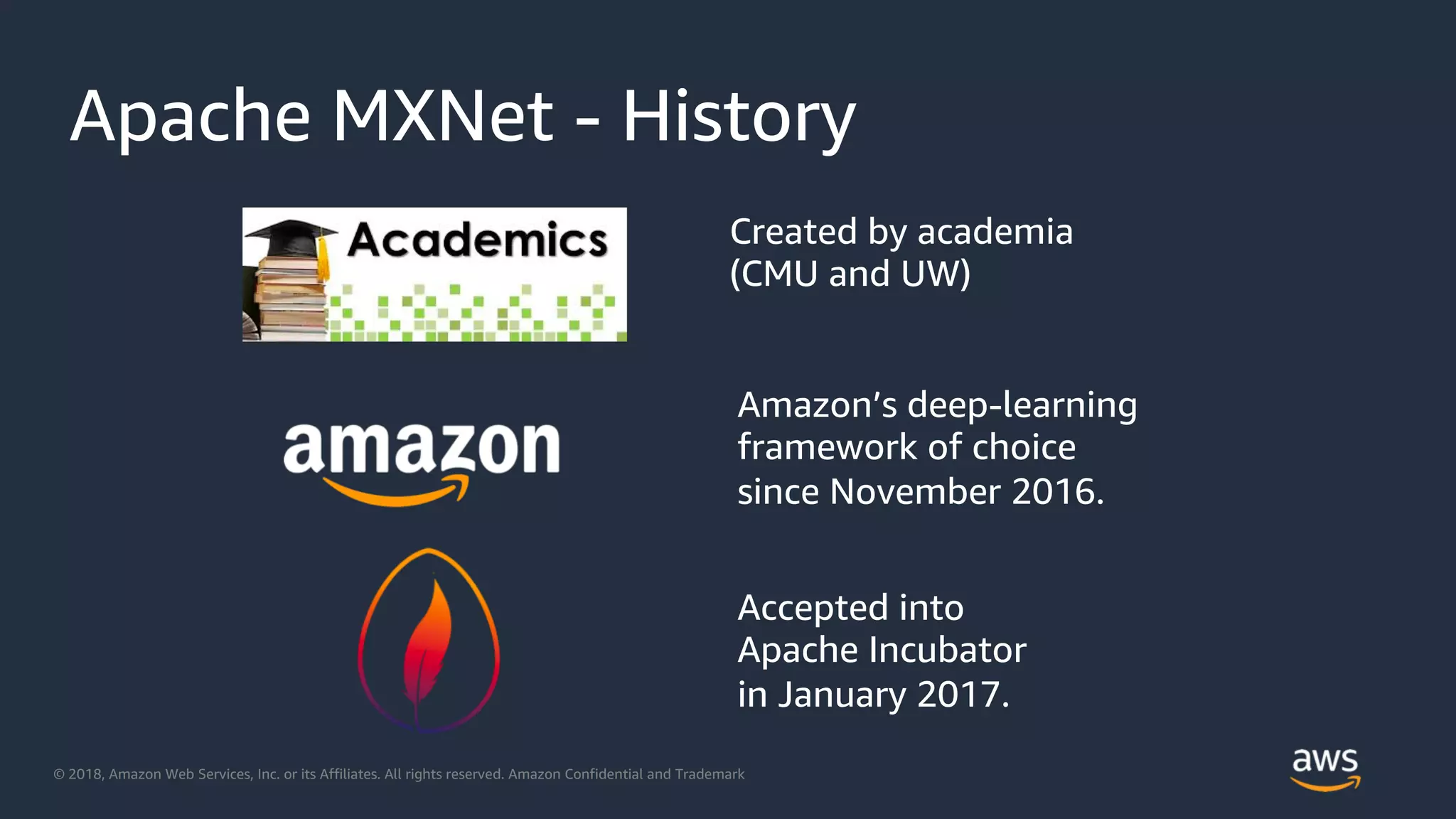 Apache MXNet EcoSystem - ACNA2018 | PPT