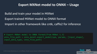 Apache MXNet EcoSystem - ACNA2018 | PPT