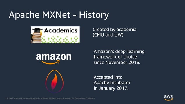 Apache MXNet EcoSystem - ACNA2018 | PPT