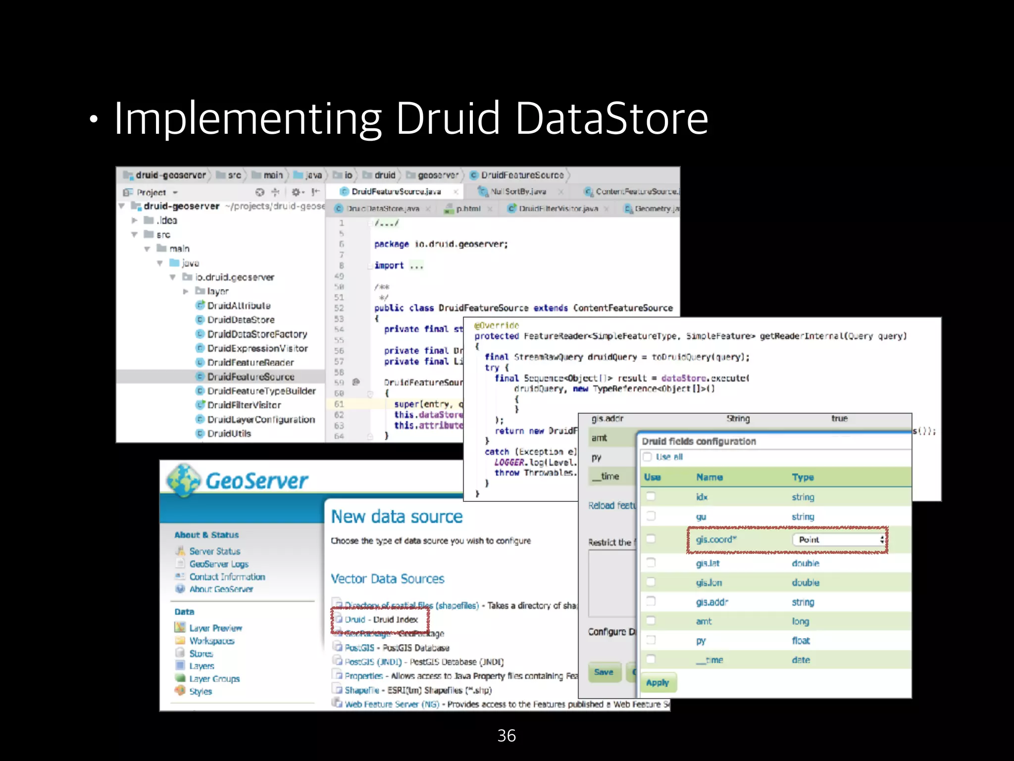 Building GIS on Druid | PDF