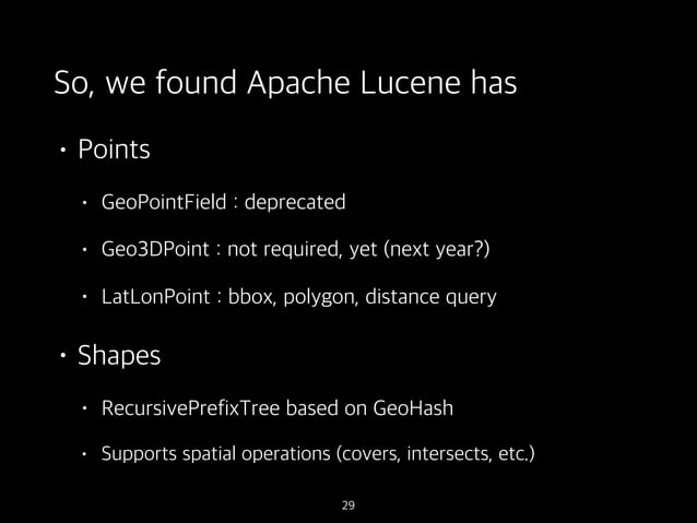 Building GIS on Druid | PPT