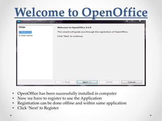 Apache open office installation guide | PPTX