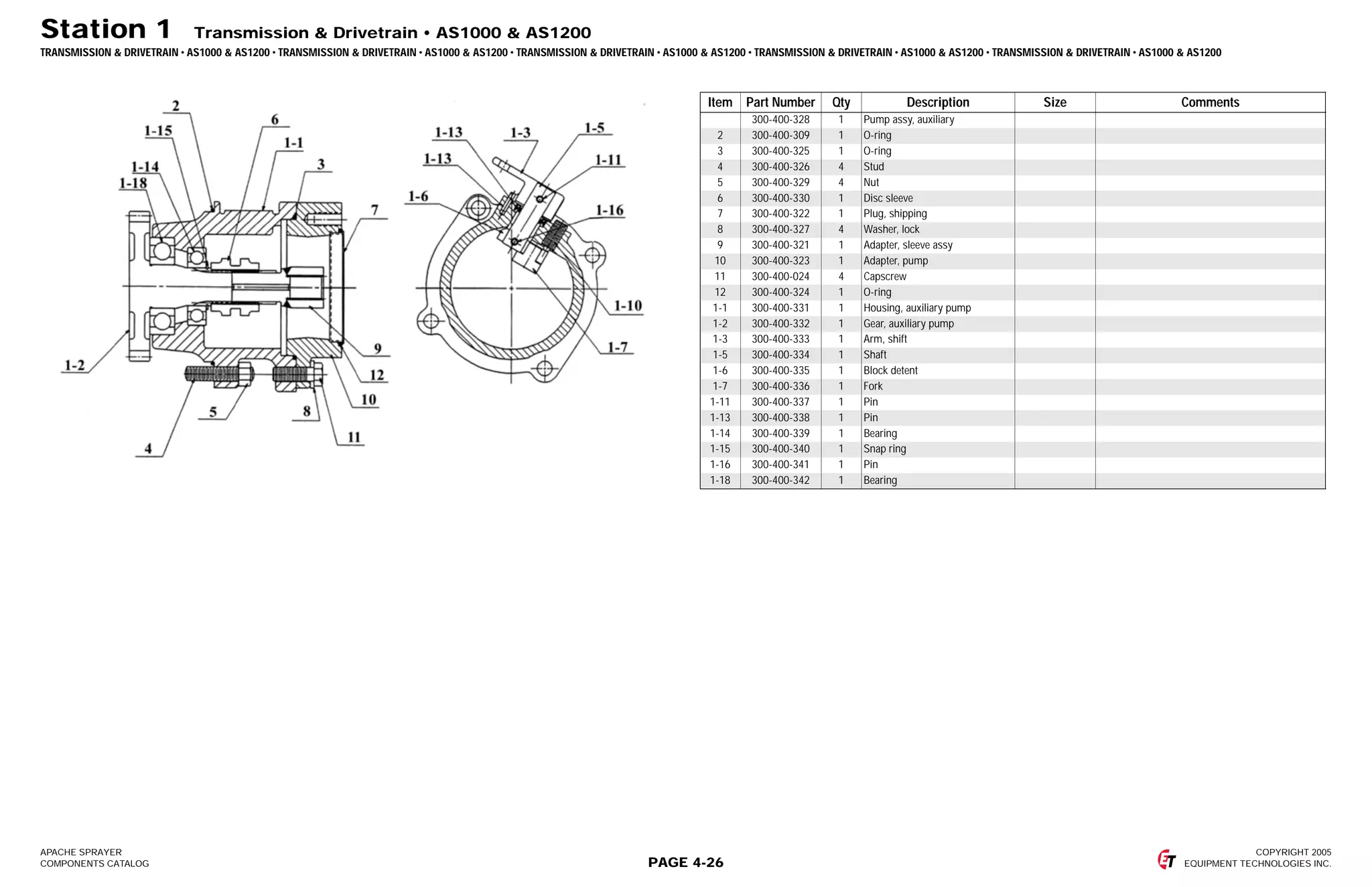 Apache parts book as500, as850, as1000, and as1200 | PDF