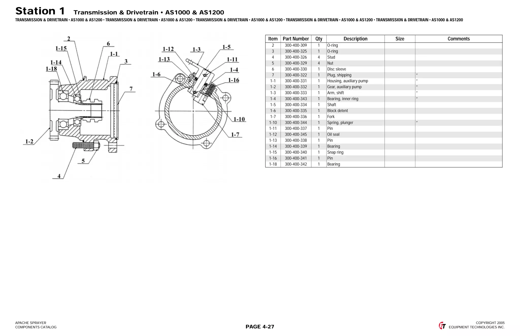 Apache parts book as500, as850, as1000, and as1200 | PDF