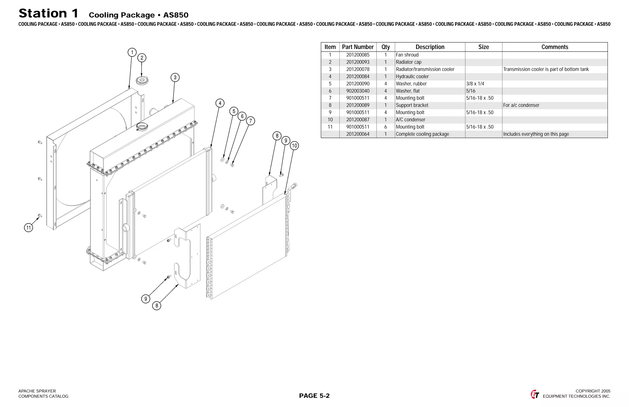 Apache parts book as500, as850, as1000, and as1200 | PDF
