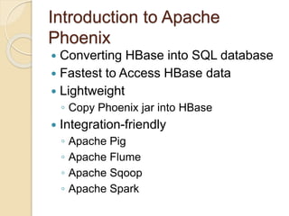 Apache phoenix | PPT