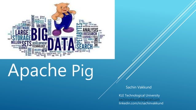 An Introduction to Apache Pig | PPTX | Databases | Computer Software and Applications