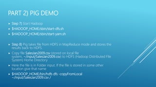 An Introduction to Apache Pig | PPTX | Databases | Computer Software and Applications