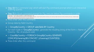 An Introduction to Apache Pig | PPTX | Databases | Computer Software and Applications