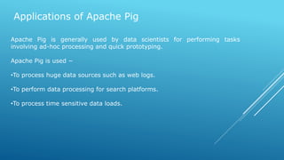 An Introduction to Apache Pig | PPTX | Databases | Computer Software ...