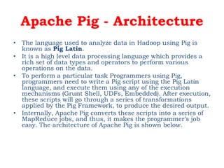 Apache pig | PPTX
