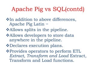 Apache pig | PPTX