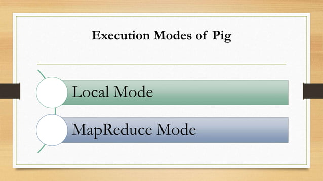 Apache pig | PPTX