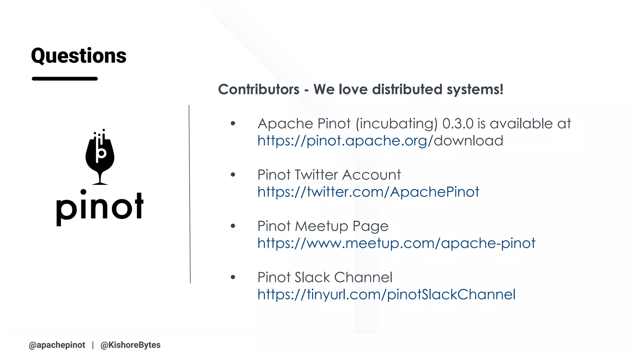 History of Apache Pinot | PDF