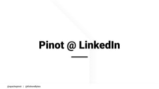 History of Apache Pinot | PDF