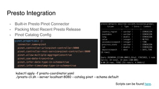 New Features in Apache Pinot | PDF | Databases | Computer Software and Applications