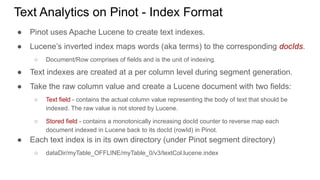 New Features in Apache Pinot | PDF | Databases | Computer Software and Applications