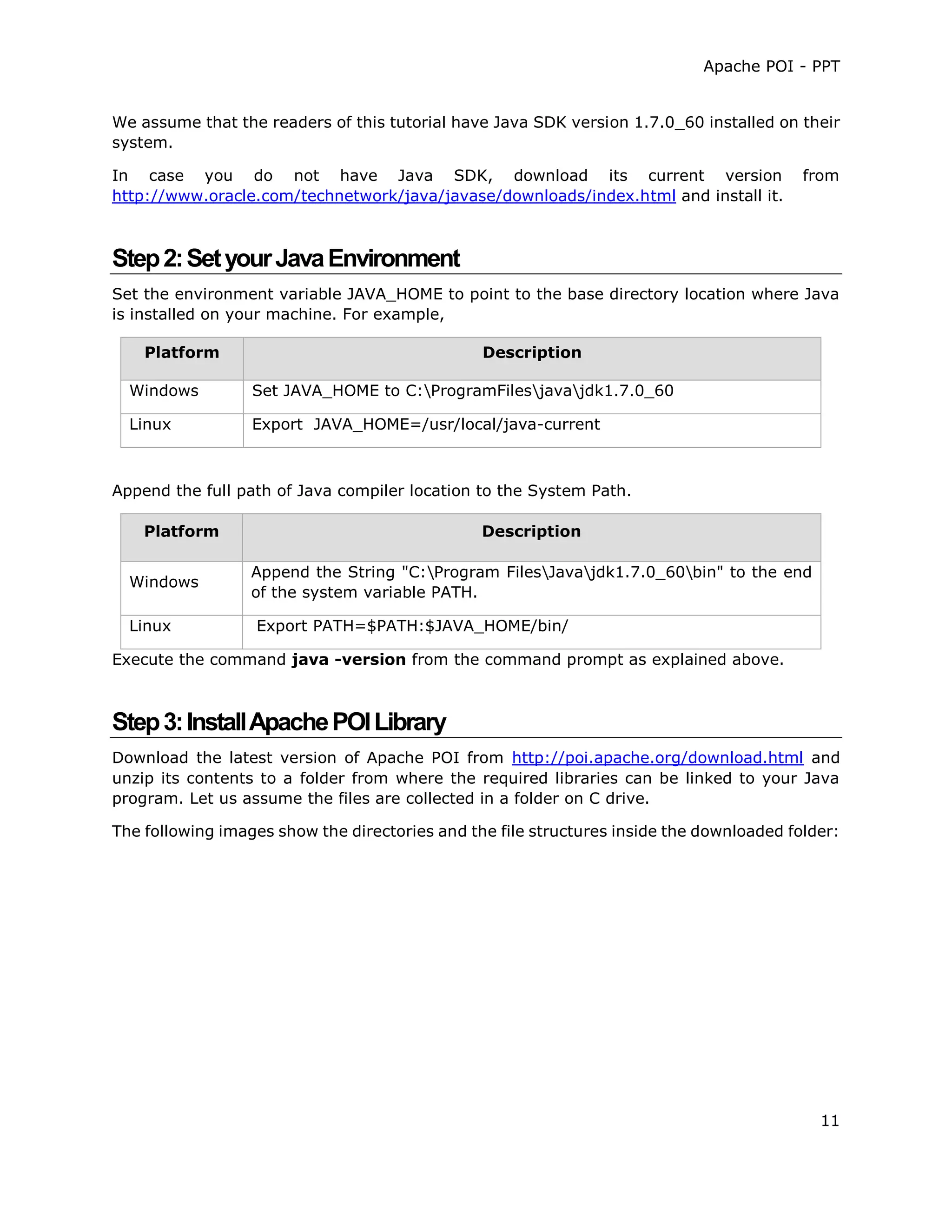 Apache poi ppt_tutorial | PDF