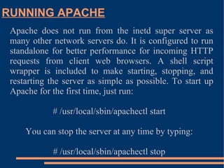 Apache Ppt | PPT | Web Hosting | Internet
