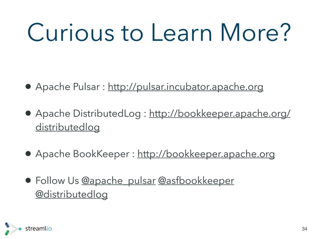 Hands-on Workshop: Apache Pulsar | PPT