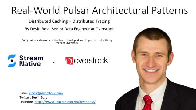 Real-World Pulsar Architectural Patterns | PPT