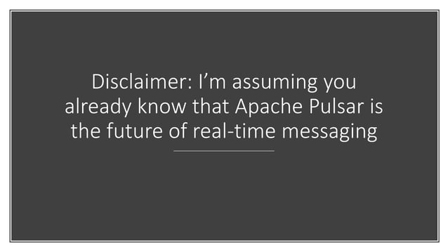 Real-World Pulsar Architectural Patterns | PPT