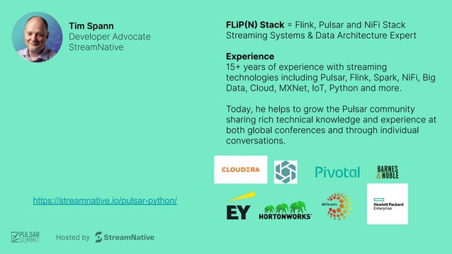 Apache Pulsar Development 101 With Python Ppt 1279