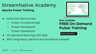 Apache Pulsar Development 101 with Python | PDF | Databases | Computer Software and Applications