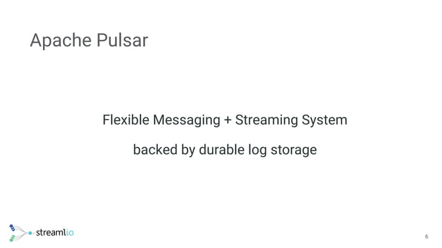 Apache Pulsar Overview | PDF | Databases | Computer Software and Applications