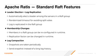 Apache Ratis - A High Performance Raft Library | PDF