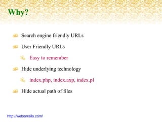 Apache Rewrite Rules | ODP