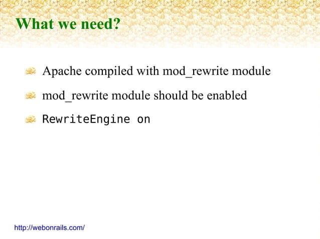 Apache Rewrite Rules | ODP