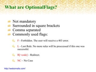 Apache Rewrite Rules | ODP