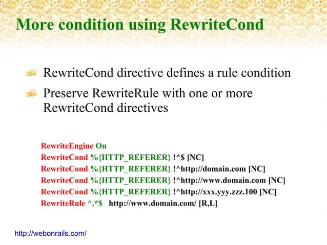 Apache Rewrite Rules | ODP