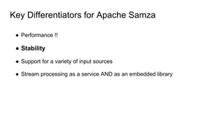 Apache samza past, present and future | PPTX