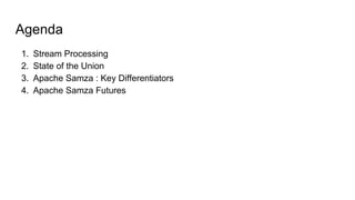 Apache Samza Past, Present and Future | PDF