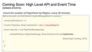 Apache Samza Past, Present and Future | PDF