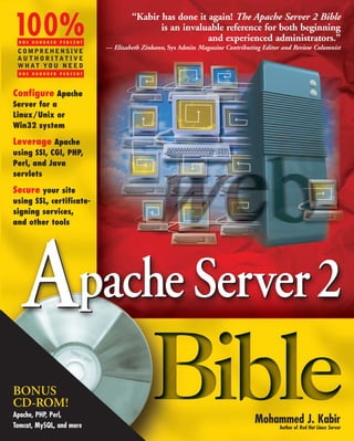 Apache server 2 bible hungry minds | PPT