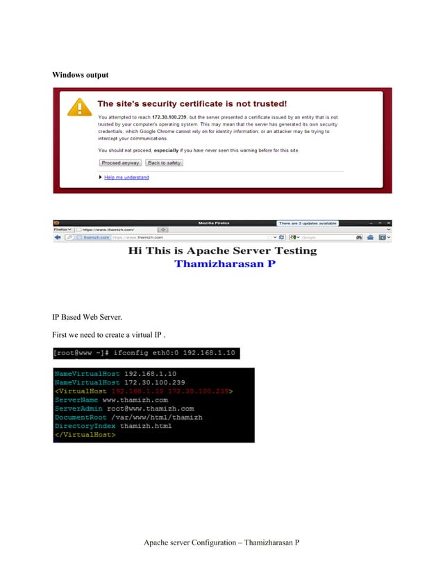 Apache Server Configuration Pdf