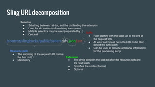 RESTFul development with Apache sling | PDF