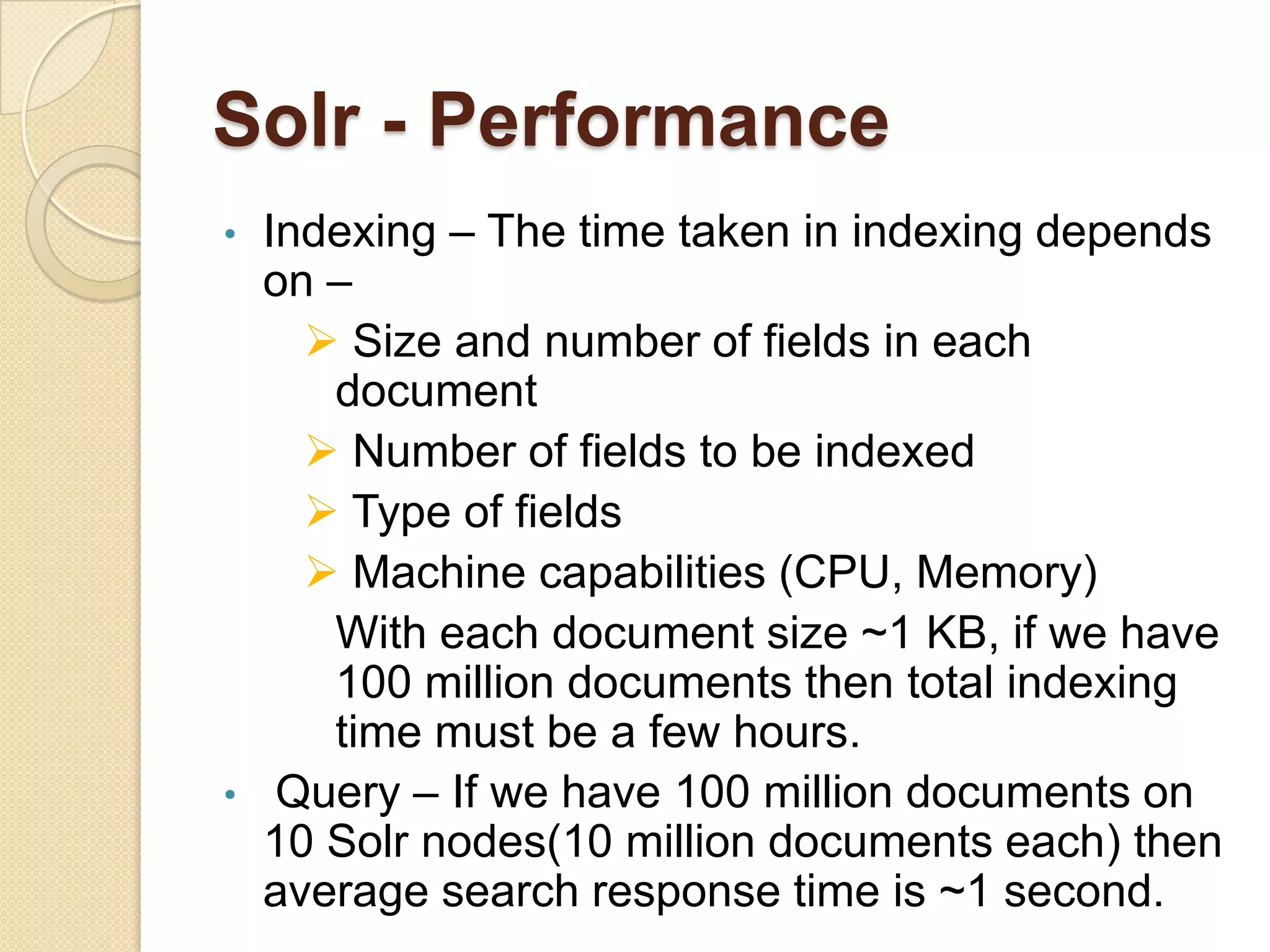 Enterprise Search Using Apache Solr | PPT