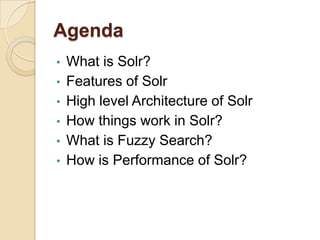 Enterprise Search Using Apache Solr | PPT